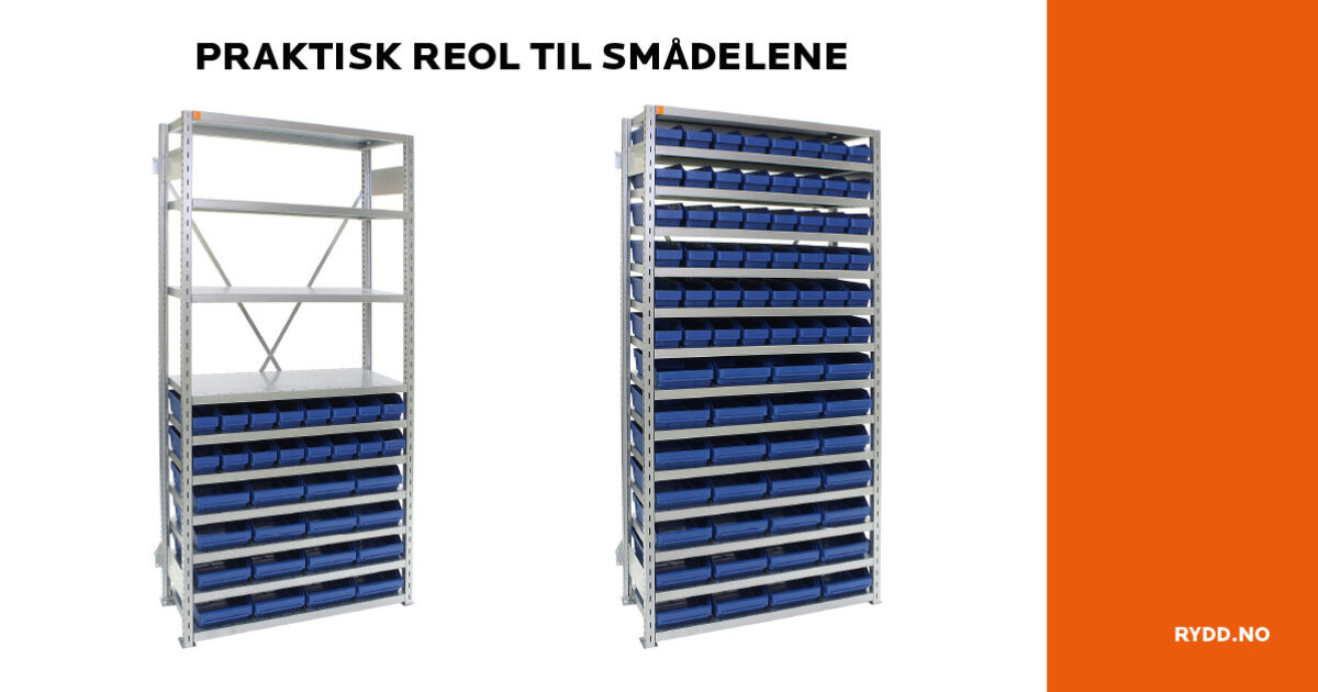RYDD Reolsystem | Delelagerreol